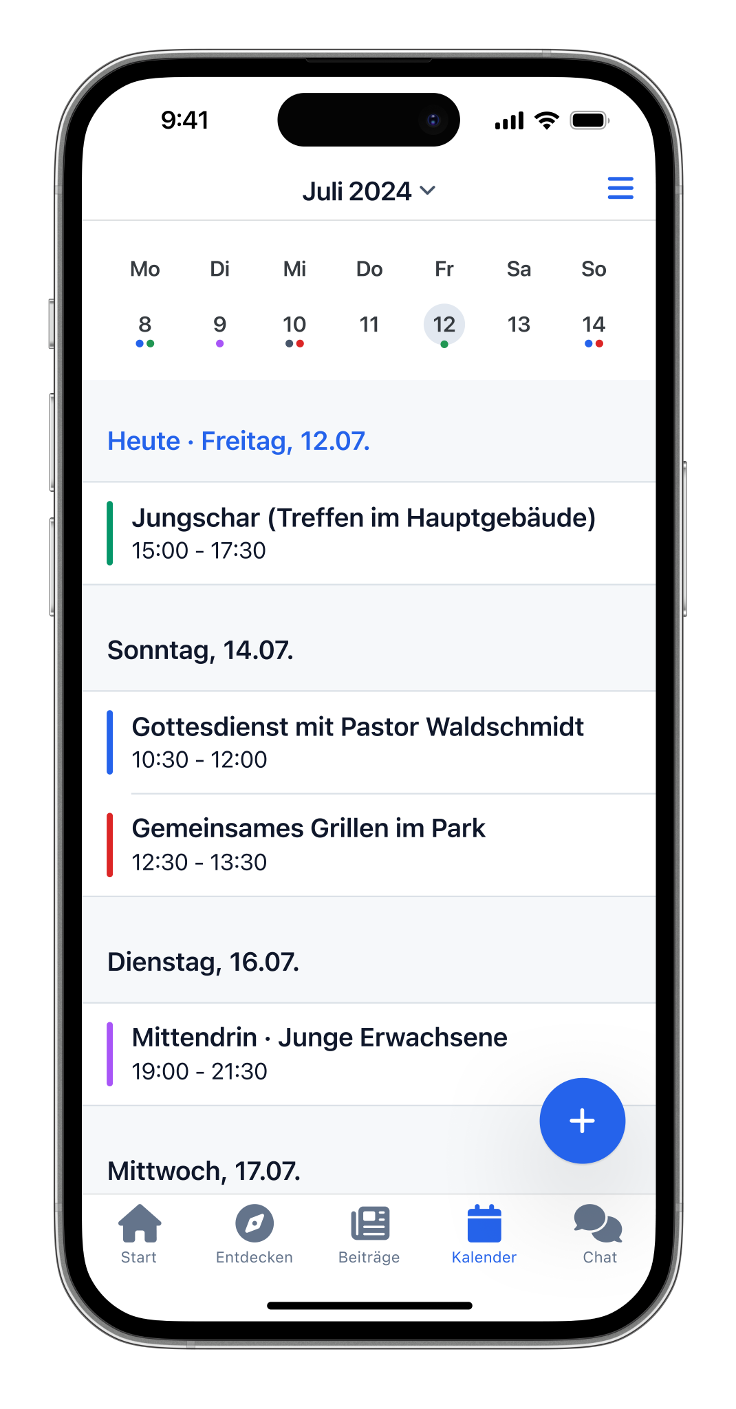 Gemeinde-App - ChurchTools